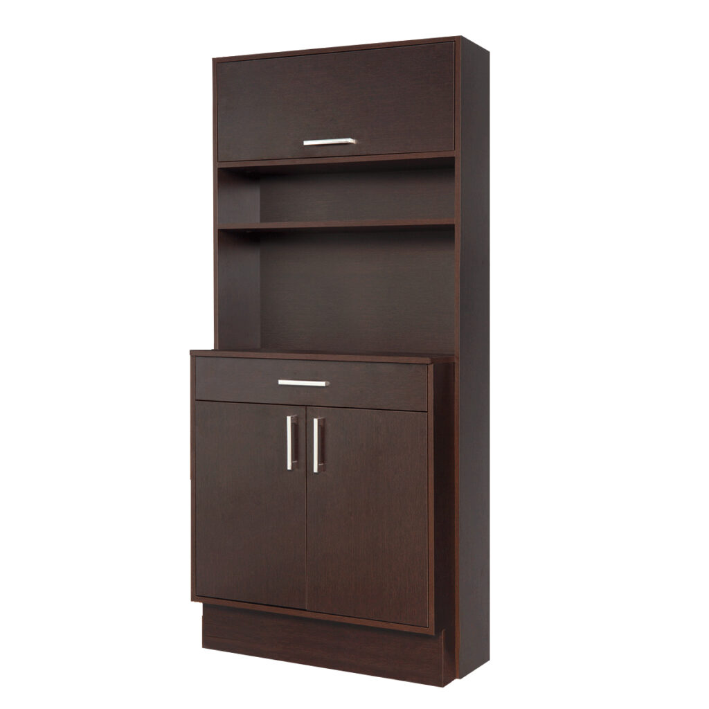 MUEBLE ALACENA MELAPAK ROMERO WENGUE 2 PUERTAS 175 cm X 80 cm X 41.5 cm ...